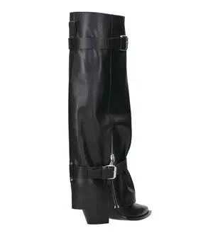 Elena Iachi Leather Knee High Boots