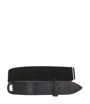 ORCIANI NOBUCKLE Belts - Black