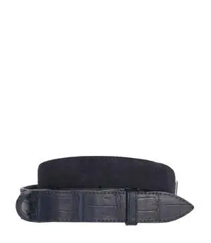 ORCIANI NOBUCKLE Belt - Blue