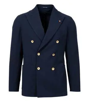 Tagliatore Cotton Double-breasted Blazer