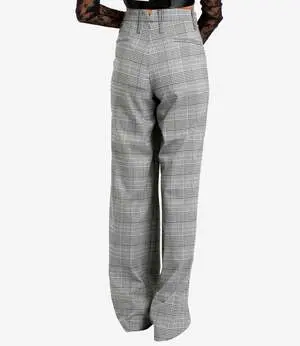 ANIYE BY Check Pattern Palazzo Trousers