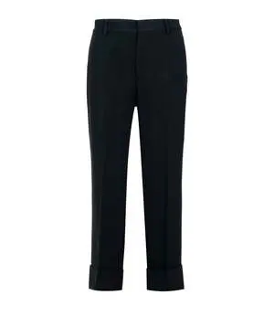 N°21 Pleated Cropped Trousers
