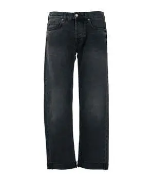 ROY ROGER'S Cropped Boyfriend Jeans