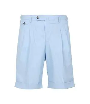 Pt Torino Button Detailed Shorts For Men