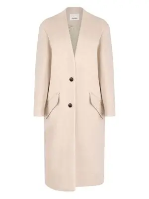 Women's Beige Wool