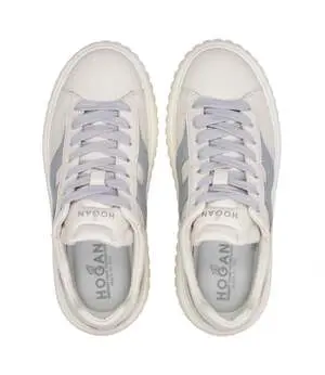 Hogan Nappa Sneakers - Panna+celeste