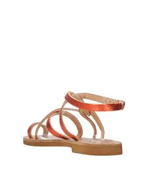 ARTIGIANO DEL BORGO Strappy Leather Sandals