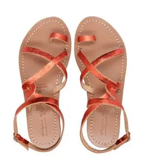 ARTIGIANO DEL BORGO Strappy Leather Sandals