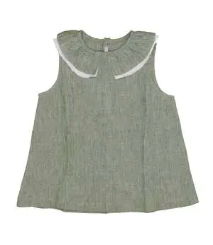 IL GUFO Sleeveless Cotton Top