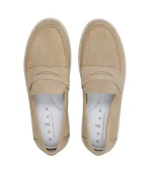 Hogan Loafers - Camel