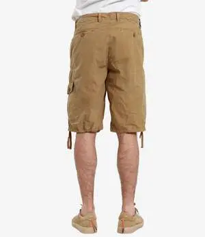 BLAUER. Cotton Cargo Shorts - Beige
