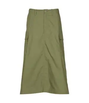 BLAUER. High Waist Cotton Skirt