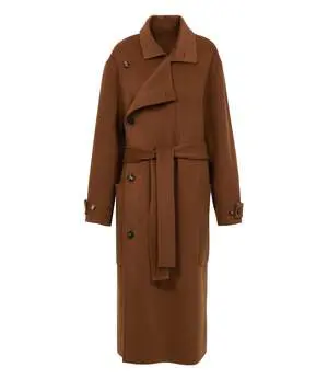 PHILOSOPHY BY LORENZO SERAFINI Belted Wool-blend Overcoat