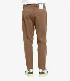 PT TORINO Tailored Cotton Gabardine Trousers