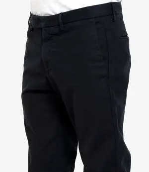PT TORINO Tailored Carrot Fit Trousers - Blue