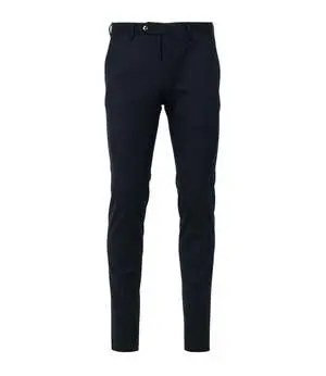 PT TORINO Cool Wool Slim Fit Trousers - Blue
