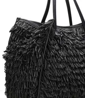 MARCELLA Raffia Tote