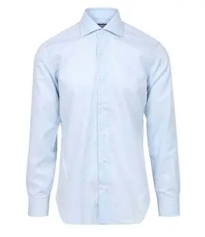 BARBA NAPOLI Shirts Light Blue
