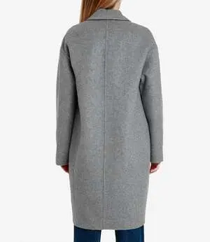 KAOS Single-breasted Wool Blend Coat