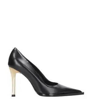 Schutz Pumps With Gold Mirror Heel