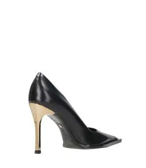 Schutz Pumps With Gold Mirror Heel