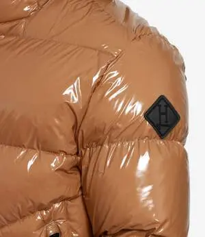 Herno Technical Fabric Goose Down Padded Jacket - Camel