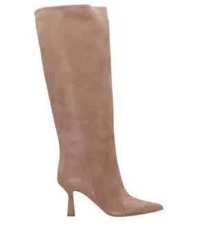 ALDO CASTAGNA Boots In Suede Leather With Spool Heel