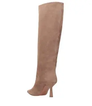 ALDO CASTAGNA Boots In Suede Leather With Spool Heel