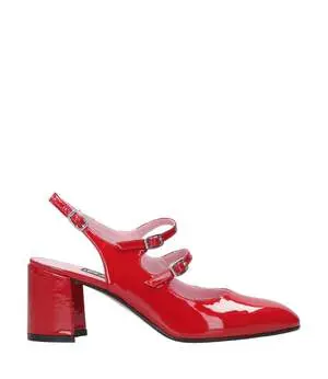 CAREL Buckled Patent Leather Pumps
