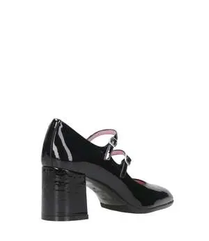 CAREL Patent Leather Mary Jane Pumps - Black