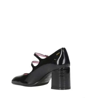 CAREL Patent Leather Mary Jane Pumps - Black