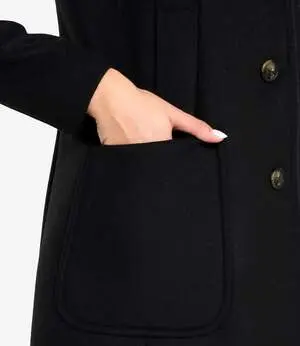 FAY Wool And Cashmere Blend Single-breasted Coat