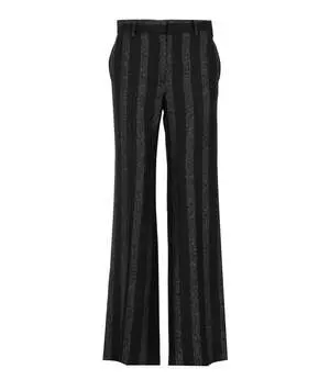 Msgm Straight Hem Pants For Women