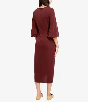 Ralph Lauren Knot-front Jersey Dress
