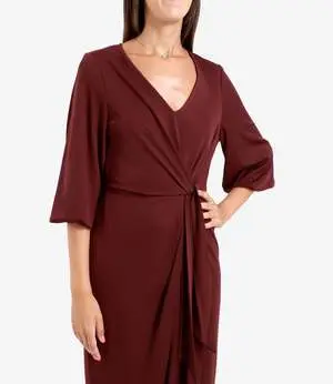 Ralph Lauren Knot-front Jersey Dress