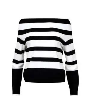 KAOS Striped Cotton Sweater