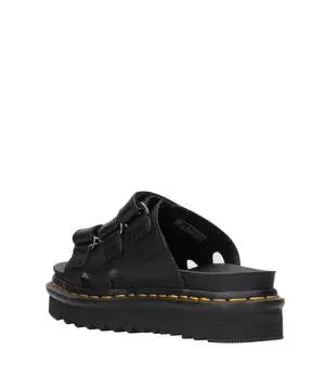 Dr. Martens Matte Leather Platform Sandals