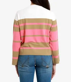 KAOS Striped Cotton Sweater
