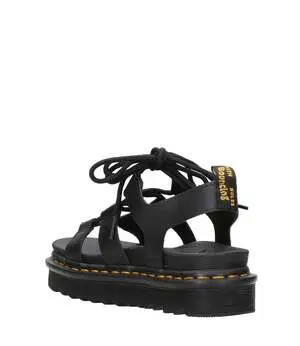 Dr. Martens Leather Platform Sandals - Black