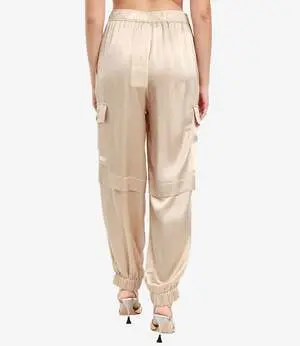 SEMICOUTURE High-waisted Trousers With Ankle Cuffs