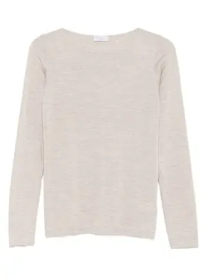 Brunello Cucinelli Boat Neck Sweaters For Women