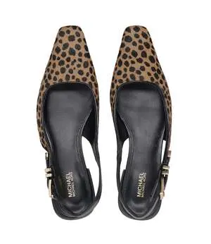 Michael Kors Printed Calfskin Slingbacks