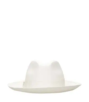 Borsalino Panama Hat - Bianco+bianco