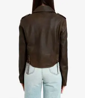 GRIFONI Leather Jacket