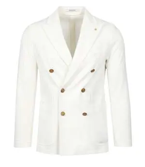 Tagliatore Cotton Double-breasted Blazer