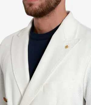 Tagliatore Cotton Double-breasted Blazer