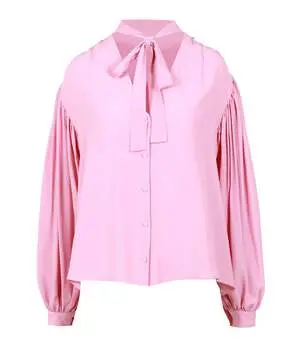 Msgm Bow Detail Shirts For Women