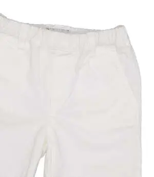 Emporio Armani Solid Cotton Shorts