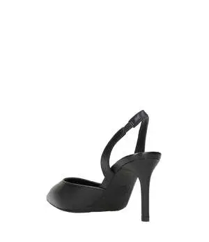 Michael Kors Leather Slingback Pumps - Black