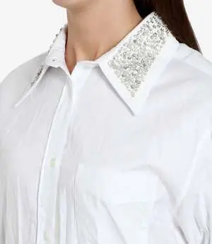 N°21 Embellished Cotton Shirt